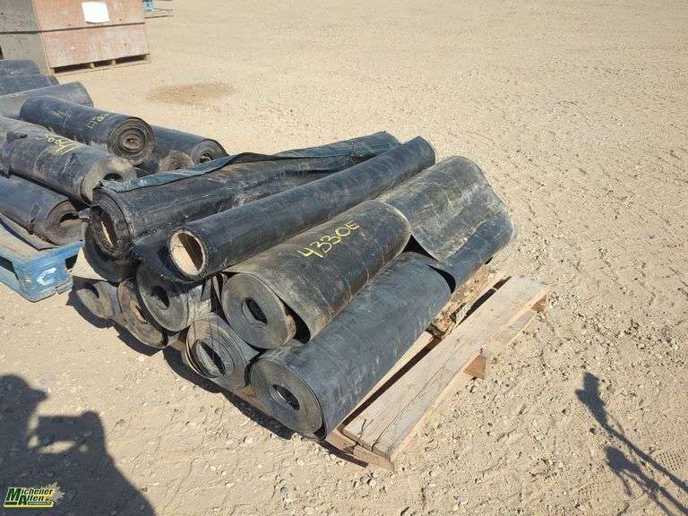 Rolls of Landscaping Fabric and Pipe Rock Guard - Michener Allen ...