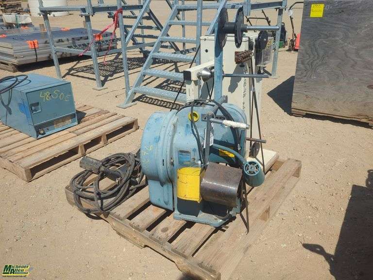 Amp-O-Lectric Press Wire Terminating Crimper Machine with Schleuniger ...