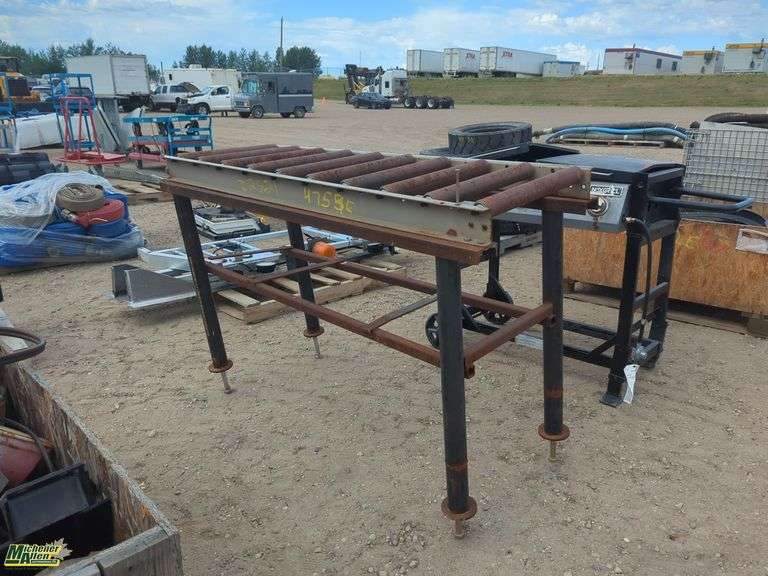 Roller Table - Michener Allen Auctioneering Ltd