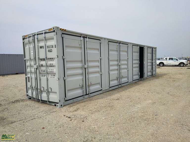40' 5 Door Multi Use Sea Container - Michener Allen Auctioneering Ltd