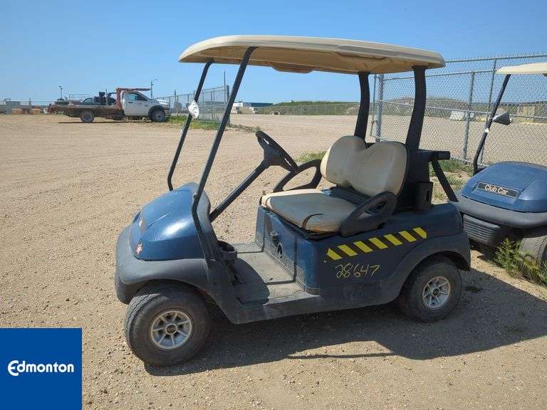 Non-Operable 2005 Club Car Electric . Golf Cart - Michener Allen ...