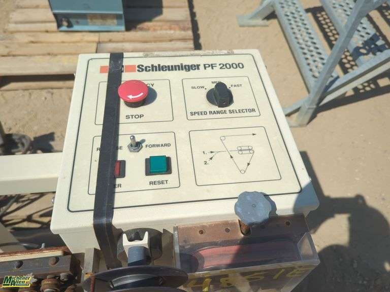 Amp-O-Lectric Press Wire Terminating Crimper Machine with Schleuniger ...