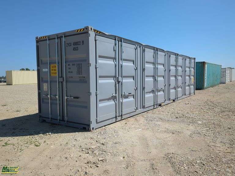 40' High Cube 5 Door Single Use Sea Container - Michener Allen ...