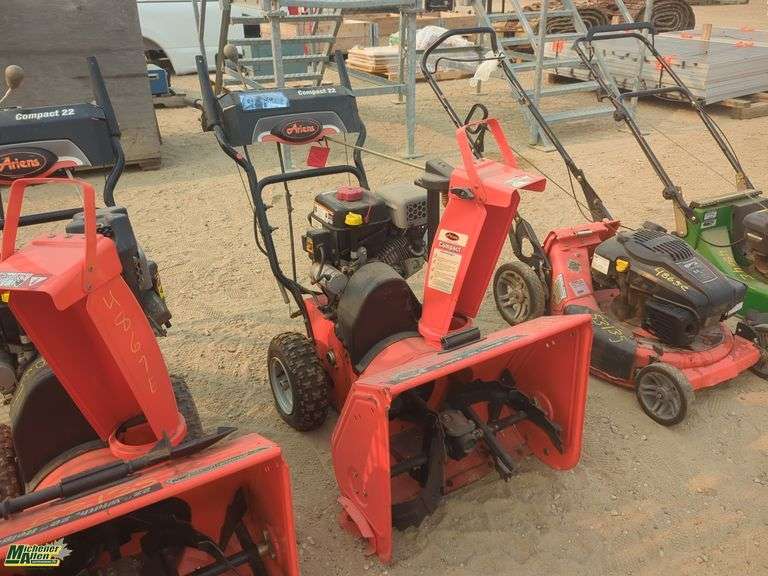 Ariens Compact 22 Snow Blower - Michener Allen Auctioneering Ltd