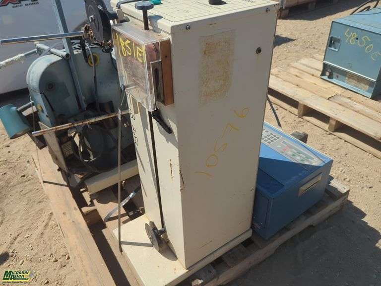 Amp-O-Lectric Press Wire Terminating Crimper Machine with Schleuniger ...