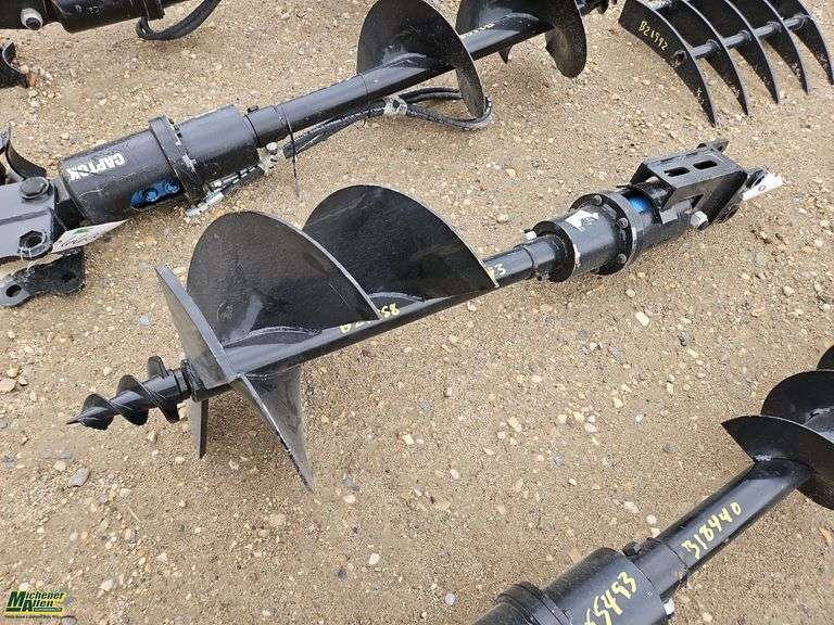 2024 Unused Captok 16in Mini Excavator Auger - Michener Allen Auctioneering Ltd