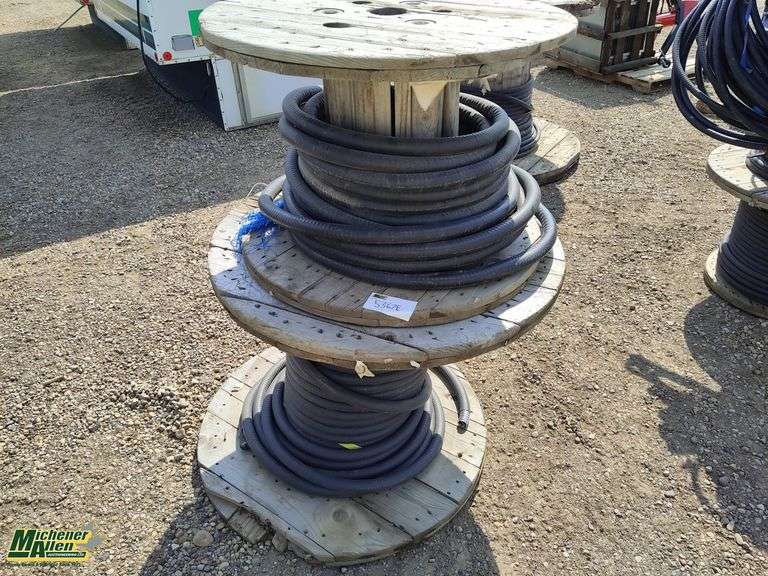 Spools of Tech Cable - Michener Allen Auctioneering Ltd