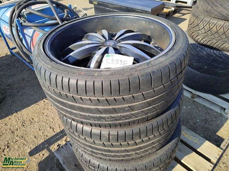 Accelera Iota 265/35 R22 102V XL Tires - Michener Allen Auctioneering Ltd