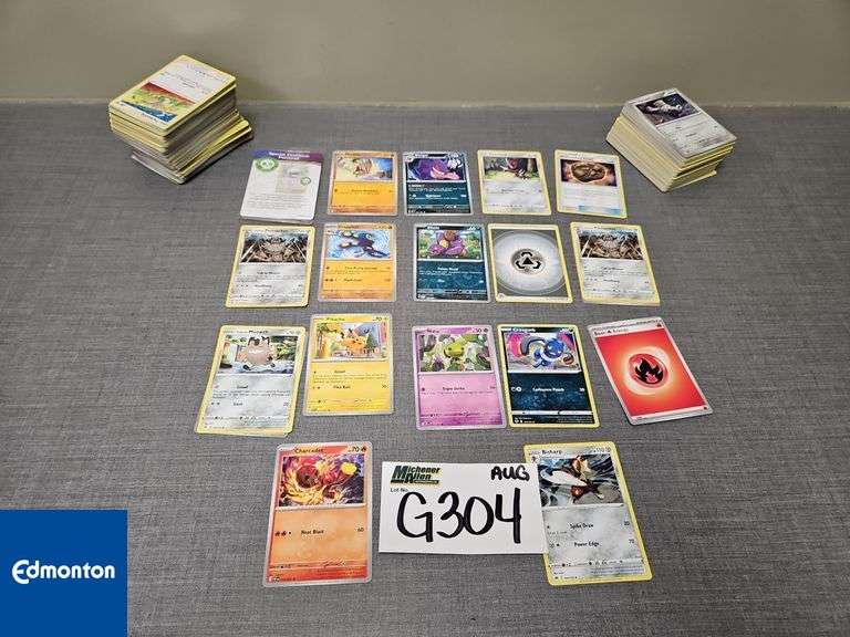 Pokémon Cards *Sample of Cards Pictured* See Note Below - Michener ...