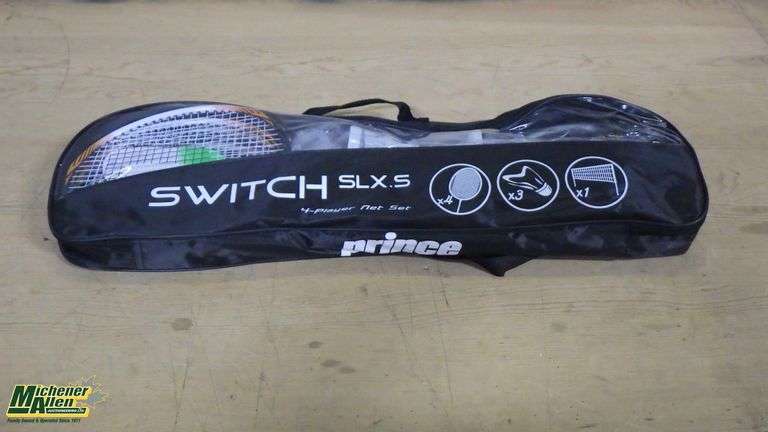 Prince Switch SLX.S 4 Player Badminton Set - Michener Allen ...