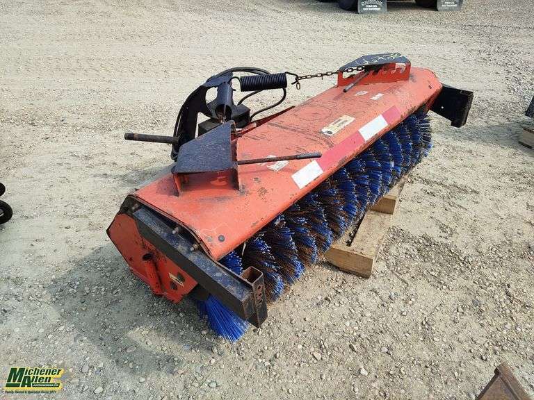 Kubota L2162 Front Mount 60in Sweeper Attachment - Michener Allen ...