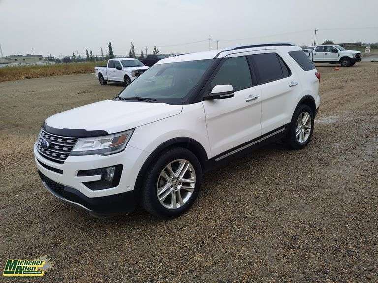 2016 Ford Explorer Limited 4wd 3rd Row SUV - Michener Allen ...