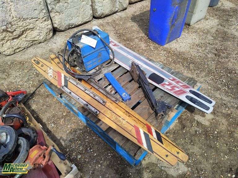 CEM Dual-MIG 120 Welder, 2 pairs of waterskis - Michener Allen ...