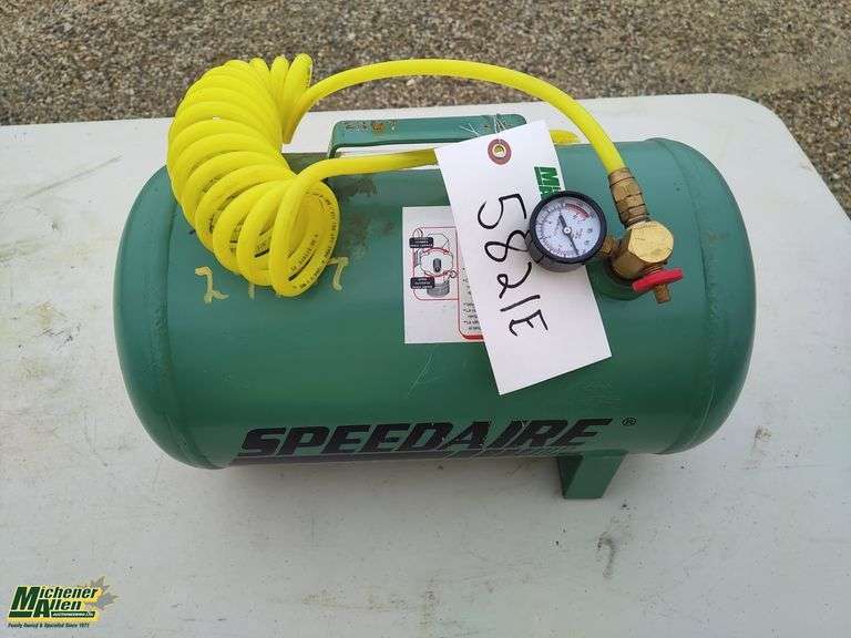 Speedaire 5 Gallon Air Tank - Michener Allen Auctioneering Ltd