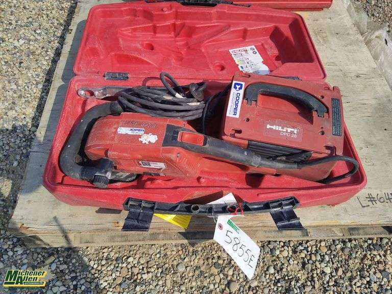 Hilti DG150 Grinder and Hilti DPC 20 Power Supply - Michener Allen ...