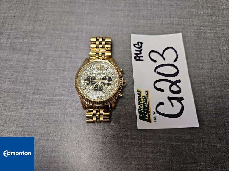 Michael Kors MK-8494 Watch - Qty 1 * Working Condition Unknown ...