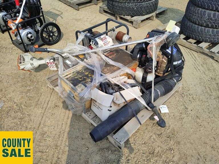 Back Pack Blower, String Trimmer, Water Pump etc - Michener Allen ...
