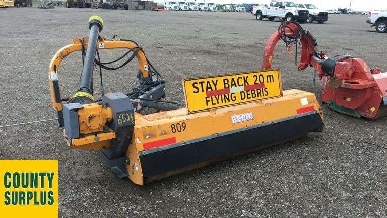 89” Offset Flail Mower Ferri - Michener Allen Auctioneering Ltd