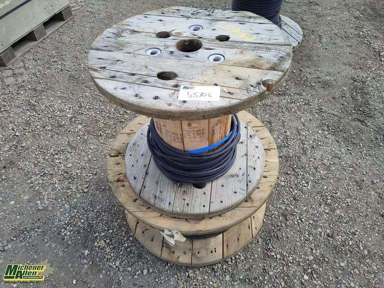Spools of Tech Cable - Michener Allen Auctioneering Ltd