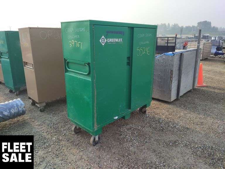 Greenlee Job Box - Michener Allen Auctioneering Ltd