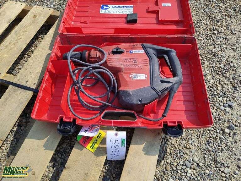 Hilti TE 80-ATC Hammer Drill - Michener Allen Auctioneering Ltd