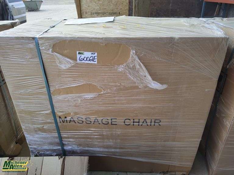 Unused MachPro MP-MS100 Electric Massage Chair - Michener Allen ...