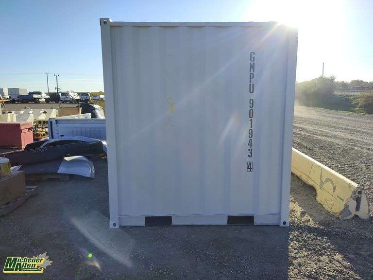 8' Small Cubic Container - Qty 1 10' 2 Door Single Use Sea Container ...