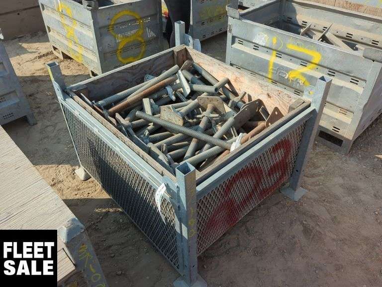 Crate of Scaffold footing - Qty 1 - Michener Allen Auctioneering Ltd