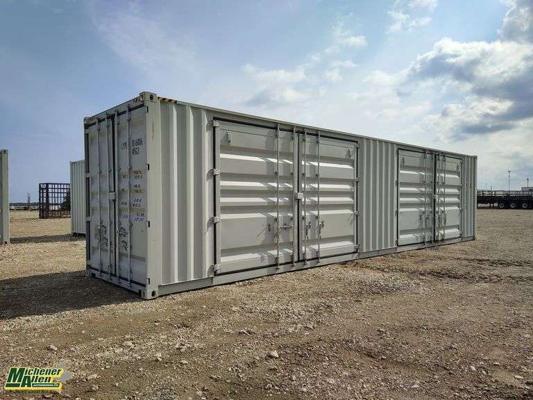 40' High Cube 3 Door Single Use Sea Container - Michener Allen ...