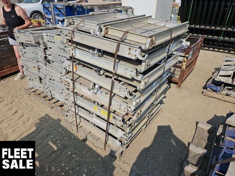 Pallet of Scaffolding Platforms - Qty 1 - Michener Allen Auctioneering Ltd