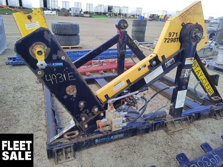 Condux / Tesmec Skid Mounted Hydraulic Tensioner / Reel Winder - Qty 1 ...