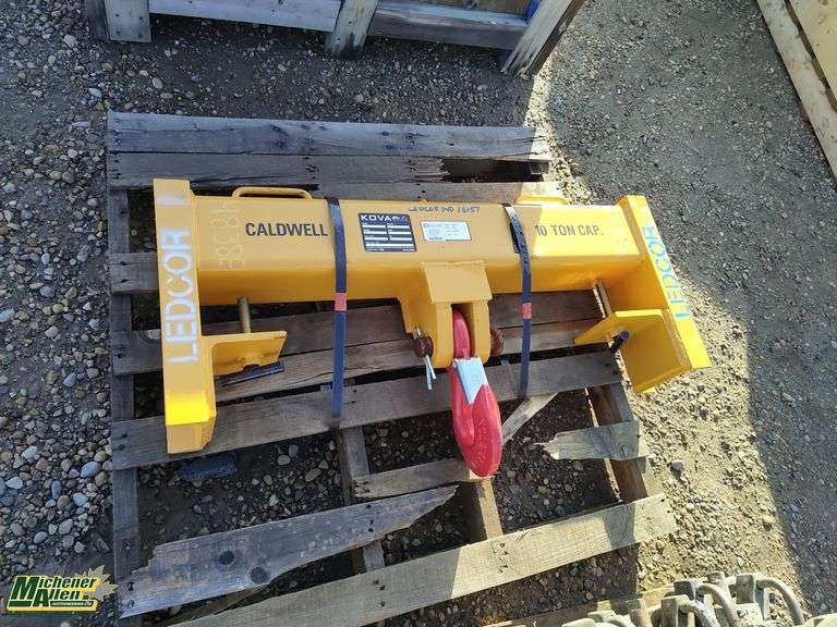 Pallet with Caldwell 10 Ton Lifting Beam - Qty 1 - Michener Allen ...