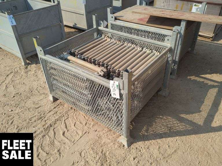 Crate of Scaffolding supports - Qty 1 - Michener Allen Auctioneering Ltd