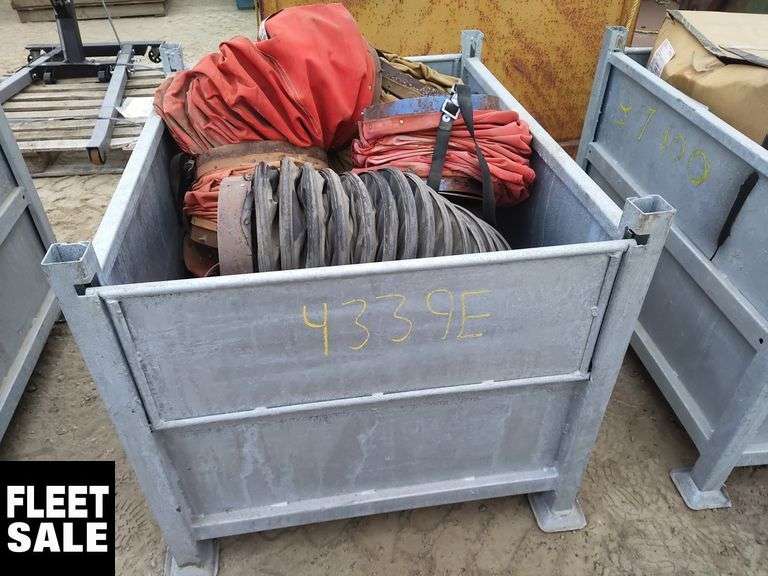 Metal Crate of Insulated Heat Ducts - Qty 1 - Michener Allen ...