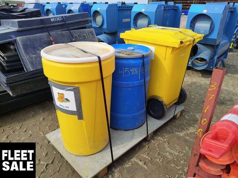 Pallet of Spill Kit Bins - Qty 1 - Michener Allen Auctioneering Ltd