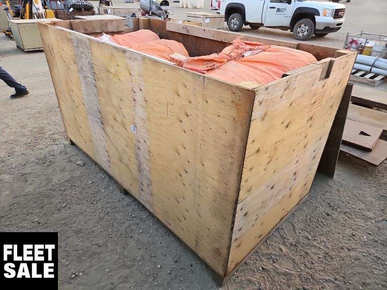 Crate of Tarps - Qty 1 - Michener Allen Auctioneering Ltd
