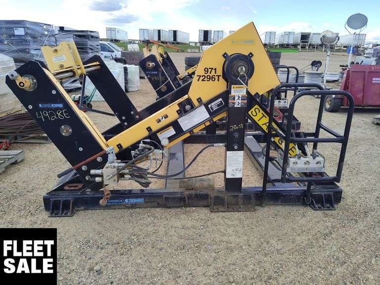 Condux / Tesmec Skid Mounted Hydraulic Tensioner / Reel Winder - Qty 1 ...