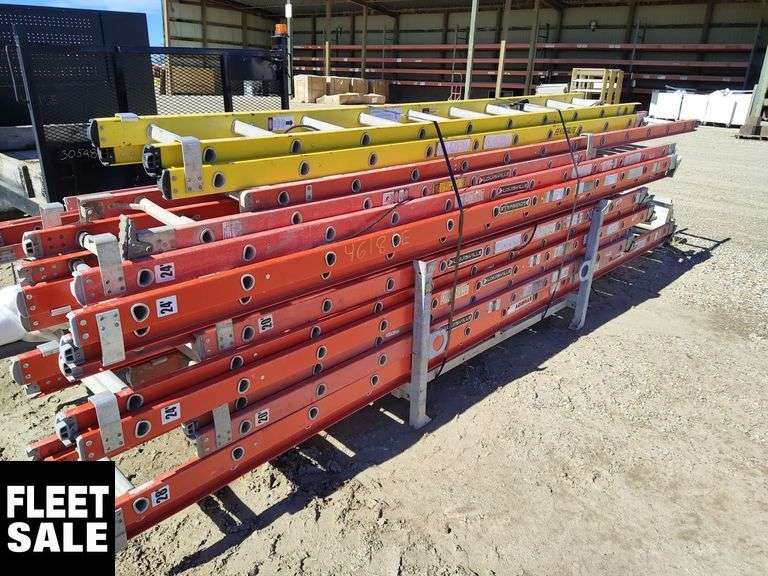 Pallet of Ladders - Qty 1 - Michener Allen Auctioneering Ltd