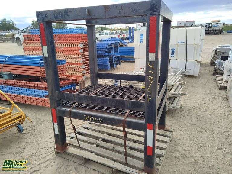 Steel Rack - Qty 1 - Michener Allen Auctioneering Ltd