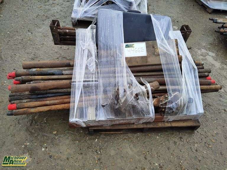 Pallet of Directional Drilling Rods, Tips and Locator - Qty 1 ...