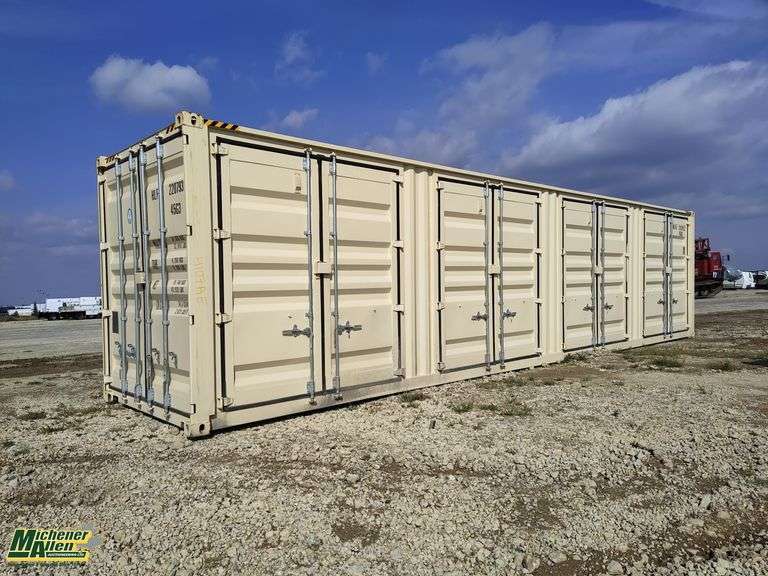 40' High Cube 5 Door Single Use Sea Container - Michener Allen ...