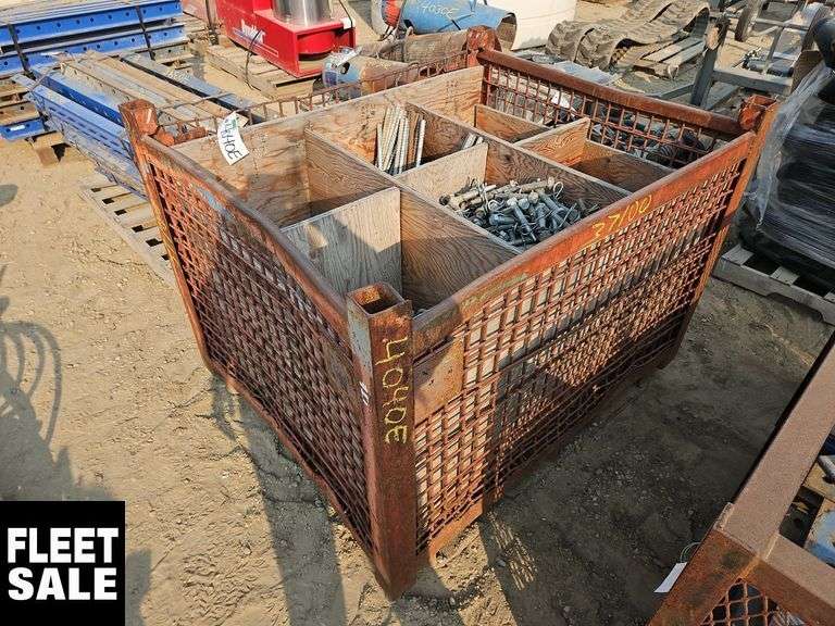 Crate with Assorted Anchors and Couplers - Qty 1 - Michener Allen ...