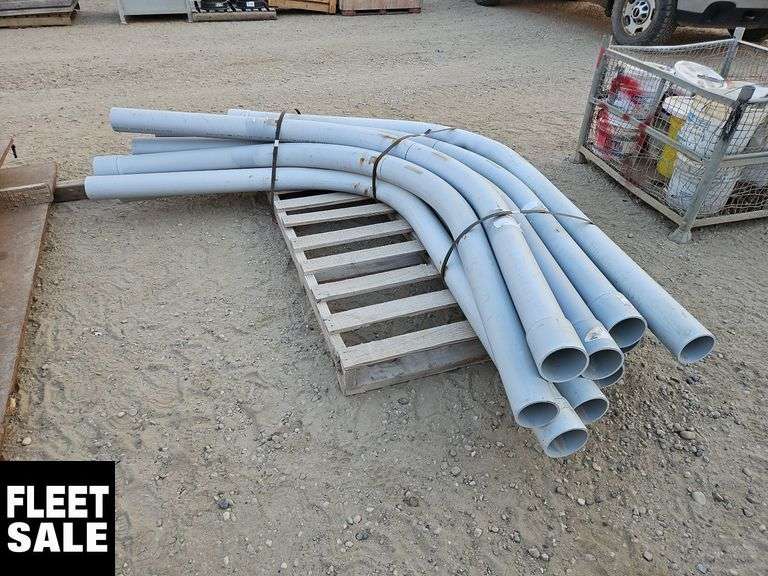 Pallet of PVC Pipes IPEX ELECTRICAL Sunlight Resistant 4"/103mm - Qty 1 ...