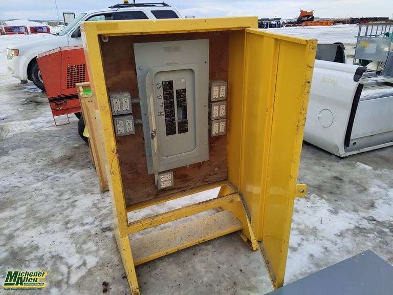 Distribution Box on Stand - Michener Allen Auctioneering Ltd