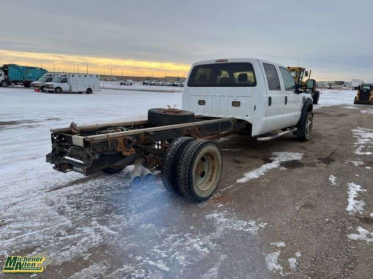 2010 Ford 4X4 F-550 Super Duty Dual Rear Wheel Cab & Chassis - Michener ...