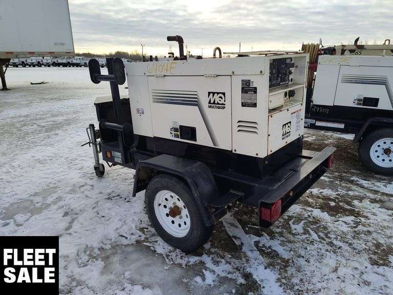 Multiquip DLW-300ESA Whisperweld S/A Welding Generator - Michener Allen ...