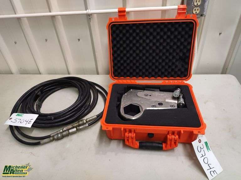 Torcup TX-8 Hydraulic Torque Wrench, with Hydraulic Hose - Michener ...