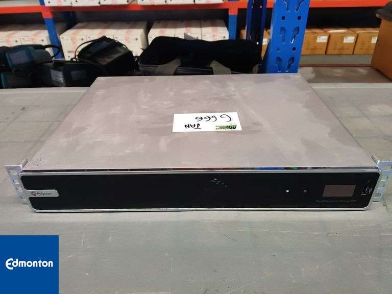 2 Polycom Camera Servers - Qty 1 - Michener Allen Auctioneering Ltd