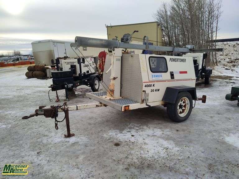 Frontier Power Tower PT4000 S/A Light Tower - Michener Allen ...