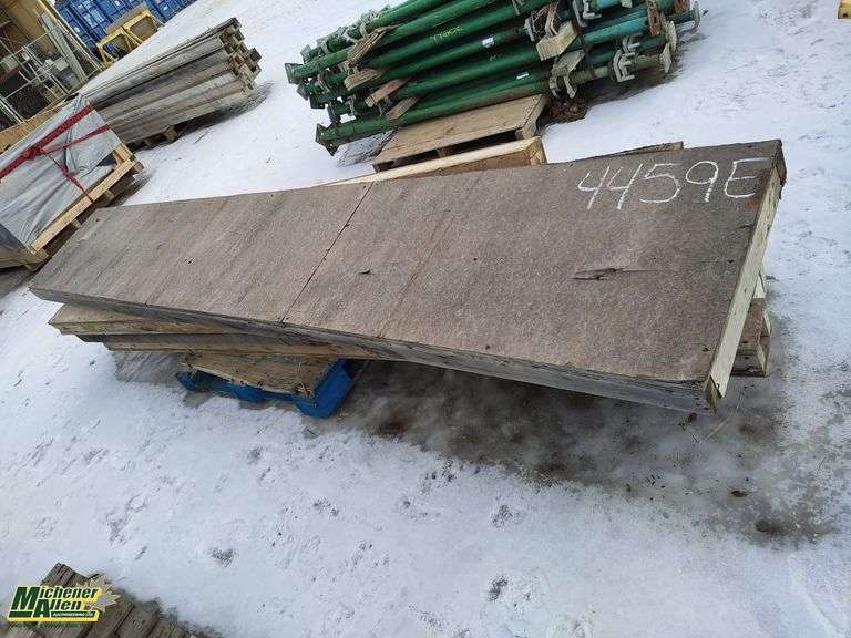 Pallet of Shoring Fillers - Michener Allen Auctioneering Ltd